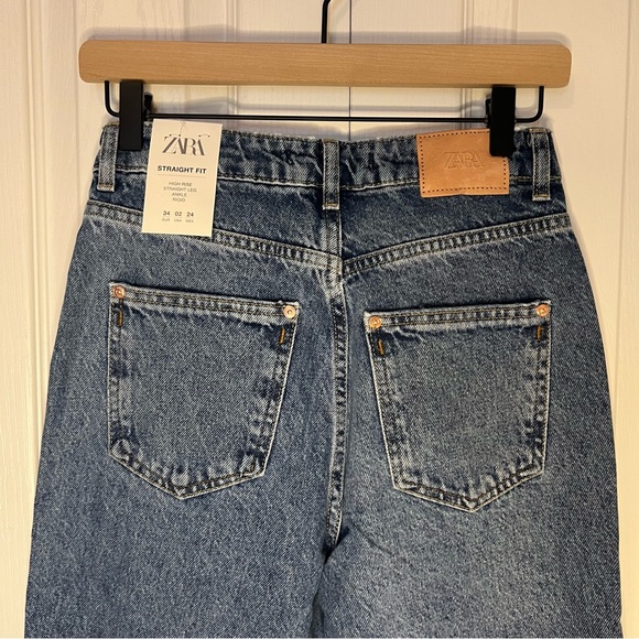 Zara | Jeans | Nwt Zara High Rise Z975 Straight Leg Jeans | Poshmark